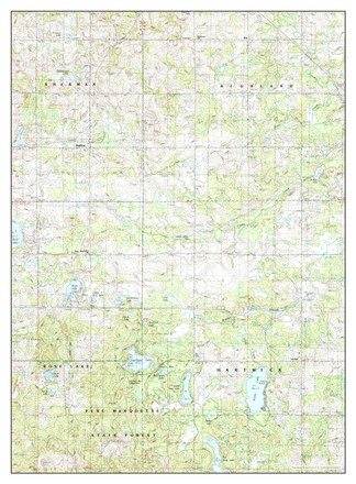 Usa Timeless Maps Dighton Michigan Map Editorial Stock Photo - Stock ...