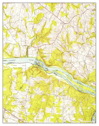 Usa Timeless Maps Seneca Maryland Map Editorial Stock Photo - Stock ...