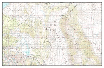 Usa Timeless Maps Benton Range California Editorial Stock Photo - Stock ...