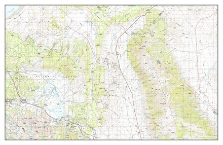 Usa Timeless Maps Benton Range California Editorial Stock Photo - Stock ...