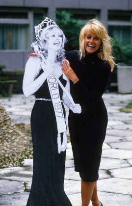 Mary Stavin Cardboard Cutout Herself 1977 Editorial Stock Photo - Stock ...