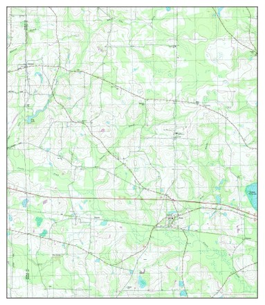 Usa Timeless Maps Dixie Georgia Map Editorial Stock Photo - Stock Image ...