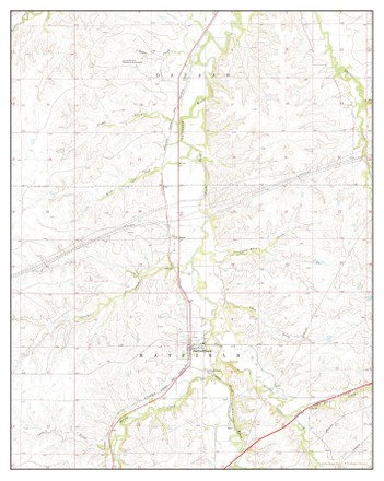 Usa Timeless Maps Matfield Green Kansas Editorial Stock Photo - Stock ...