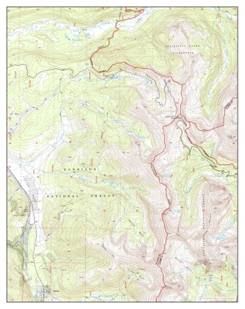 Usa Timeless Maps Tincup Colorado Map Editorial Stock Photo - Stock ...
