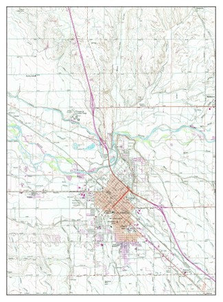 Usa Timeless Maps Caldwell Idaho Map Editorial Stock Photo - Stock ...
