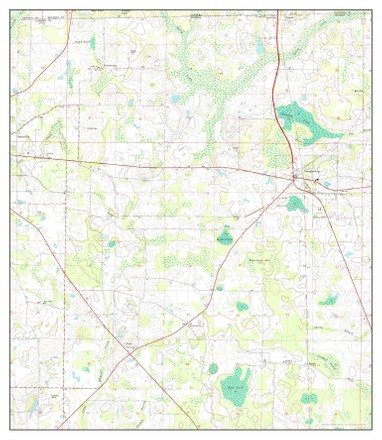 Usa Timeless Maps Campbellton Florida Map Editorial Stock Photo - Stock ...