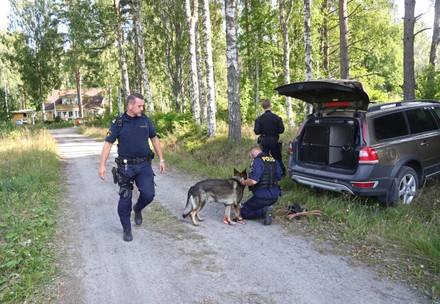 Police Hunt Runaway Prisoner Continued Full Editorial Stock Photo ...