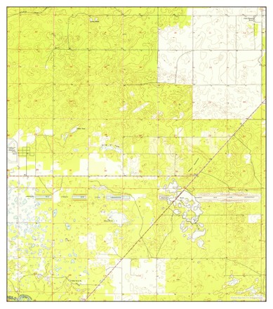 Usa Timeless Maps Dunnellon Se Florida Editorial Stock Photo - Stock ...