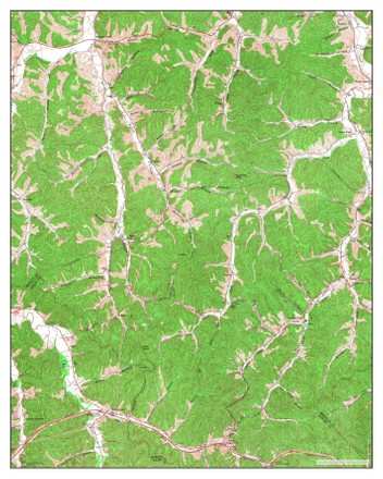 Usa Timeless Maps Cannel City Kentucky Editorial Stock Photo - Stock ...