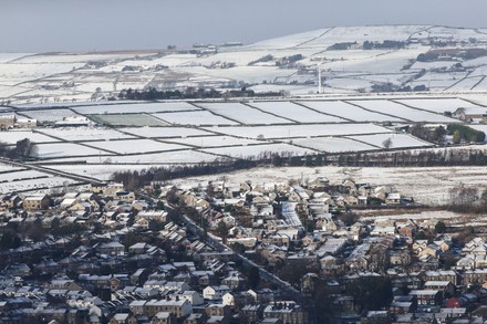 Peak District Snow, Holmfirth, West Yorkshire, UK - 07 Jan 2022 Stock ...