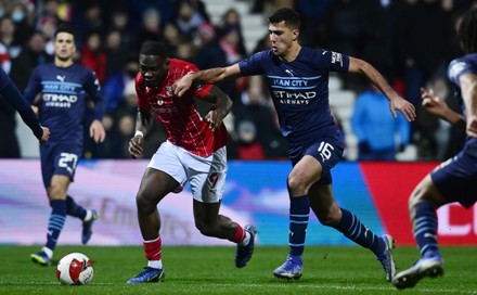 Tyreece Simpson Swindon Town Battles Ball Editorial Stock Photo - Stock ...