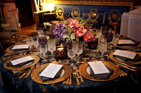 Formal Table Setting State Dinner Editorial Stock Photo - Stock Image ...