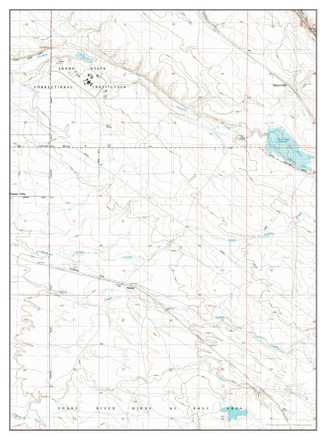 Usa Timeless Maps Owyhee Idaho Map Editorial Stock Photo - Stock Image ...