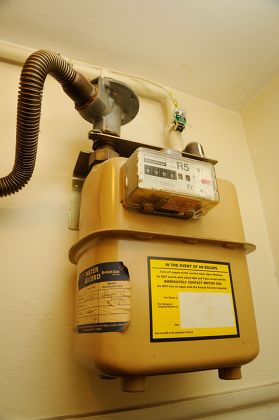 Domestic Gas Meter Editorial Stock Photo - Stock Image | Shutterstock