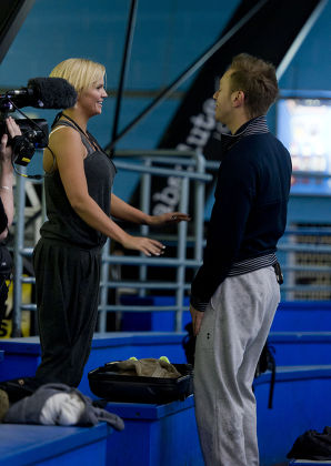 Kerry Katona Dancing Partner Dan Whiston Editorial Stock Photo - Stock ...