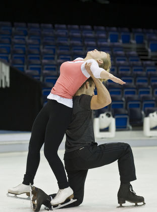 Laura Hamilton Dancing Partner Colin Ratushniak Editorial Stock Photo ...