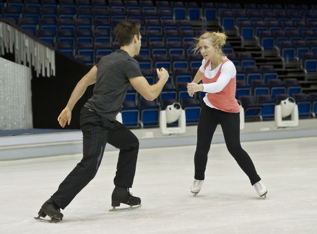 Laura Hamilton Dancing Partner Colin Ratushniak Editorial Stock Photo ...
