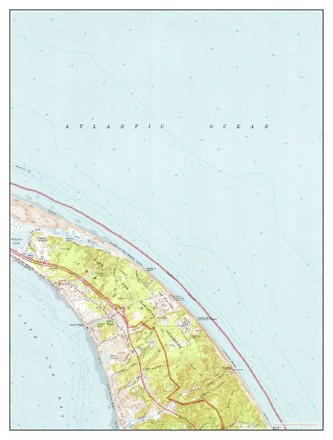 Usa Timeless Maps North Truro Massachusetts Editorial Stock Photo ...