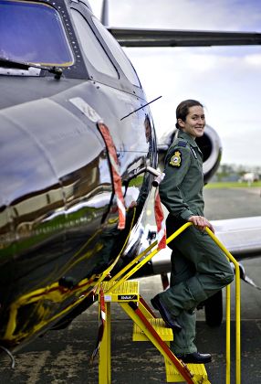 Wing Commander Suraya Marshall After Flying Editorial Stock Photo ...