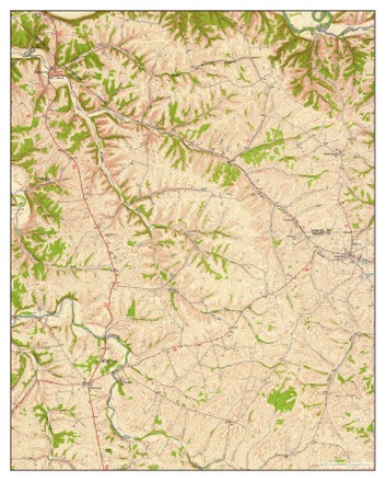 Usa Timeless Maps Fairfield Kentucky Map Editorial Stock Photo - Stock ...