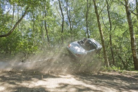 Car Crash Scene General Behind Scenes Editorial Stock Photo - Stock ...