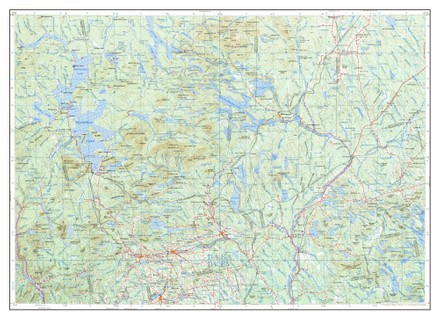 Usa Timeless Maps Millinocket Maine Map Editorial Stock Photo - Stock ...