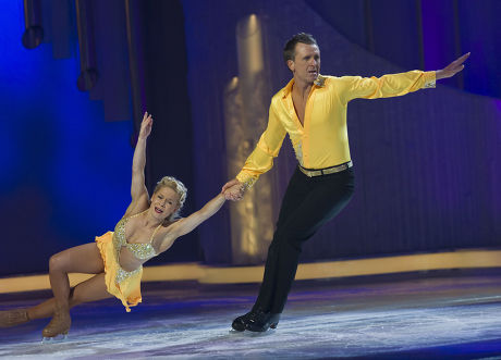 Dominic Cork Dancing Partner Alexandra Schauman Editorial Stock Photo ...