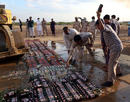 Pakistans Anti Narcotics Force Anf Officials Editorial Stock Photo ...