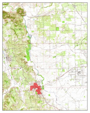 Usa Timeless Maps Sebastopol California Map Editorial Stock Photo ...