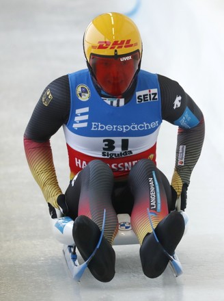 FIL Luge World Cup in Sigulda, Latvia - 08 Jan 2022 Stock Pictures ...