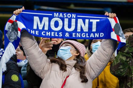 Chelsea Fan Mason Mount Scarf Editorial Stock Photo - Stock Image ...