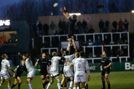Jamie Blamire Newcastle Falcons Remonstrates Matthew Editorial Stock ...