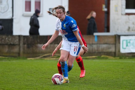 Blackburn Rovers Ladies Midfielder Annabel Blanchard Editorial Stock ...