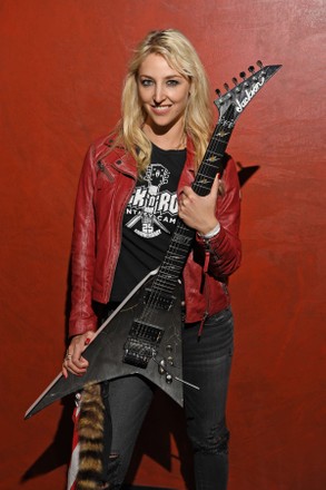 Britt Lightning Vixen Poses Portrait During Editorial Stock Photo ...
