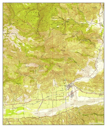 Usa Timeless Maps Piru California Map Editorial Stock Photo - Stock ...