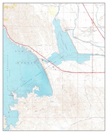 Usa Timeless Maps San Luis Dam Editorial Stock Photo - Stock Image ...