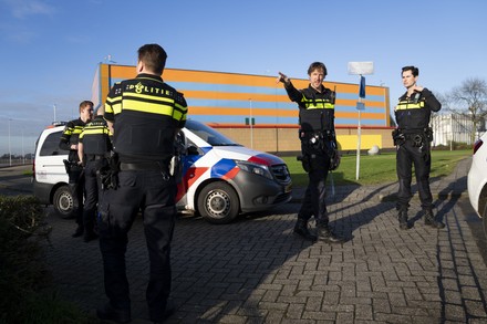 Revolt in Rotterdam Prison De Schie, Rotterdam, Netherlands - 10 Jan ...