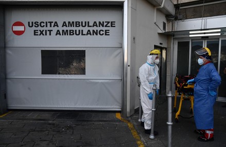 Health Workers Wearing Protective Suits Masks Editorial Stock Photo ...