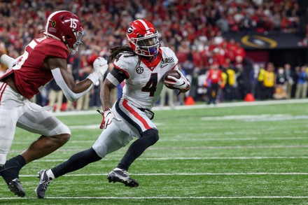 Georgia Bulldogs Running Back James Cook Editorial Stock Photo - Stock ...