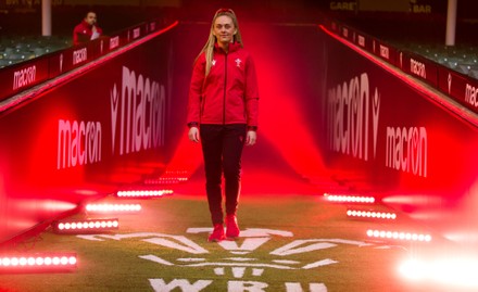 Wales International Hannah Jones Walks Out Editorial Stock Photo ...