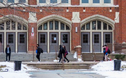 43 Students exit college Stock Pictures, Editorial Images and Stock ...