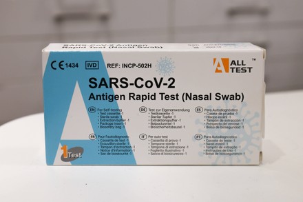 Selftest Box All Test Sarscov2 Antigen Editorial Stock Photo - Stock ...