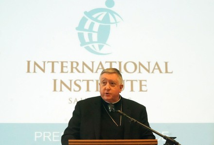 St Louis Archbishop Mitchell Rozanski Describes Editorial Stock Photo ...