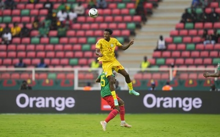 Amanuel Gebremichael Ethiopia During Cameroon Against Editorial Stock ...