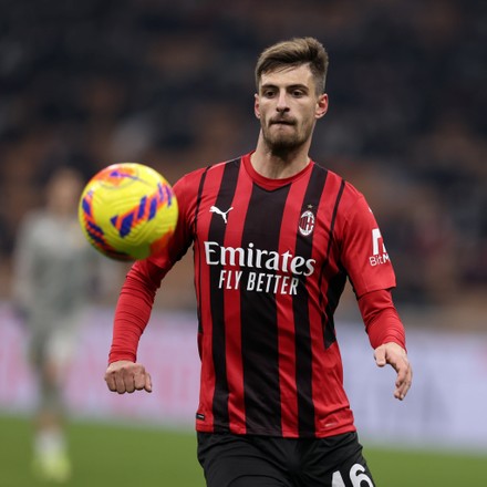 Matteo Gabbia Ac Milan Looks Ball Editorial Stock Photo - Stock Image | Shutterstock