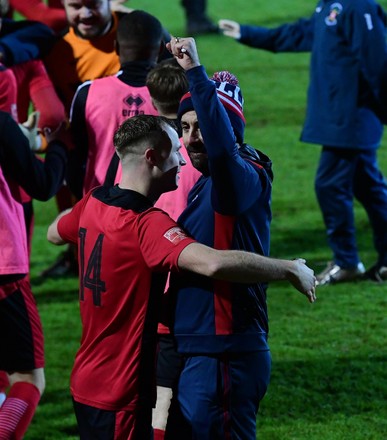 Kevin Horlock Manager Needham Market Celebrates Editorial Stock Photo ...