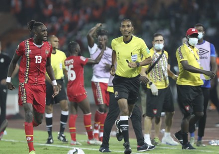 Frederic Mendy Guineabissau Reacts Disappointment After Editorial Stock ...