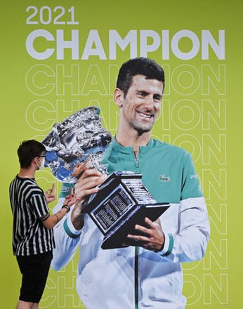Tennis Fan Gives Double Middle Finger Editorial Stock Photo - Stock ...