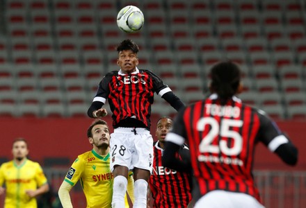 Hicham Boudaoui Ogc Nice Action During Editorial Stock Photo - Stock ...