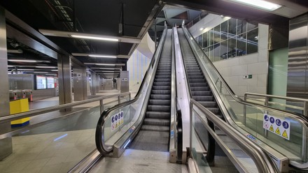 Illustration Picture Shows Metro Station Rogier Editorial Stock Photo ...